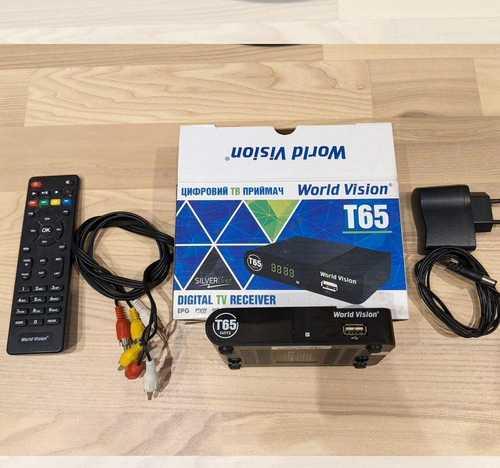 Тв-тюнер телевизионный приемник wvision t65