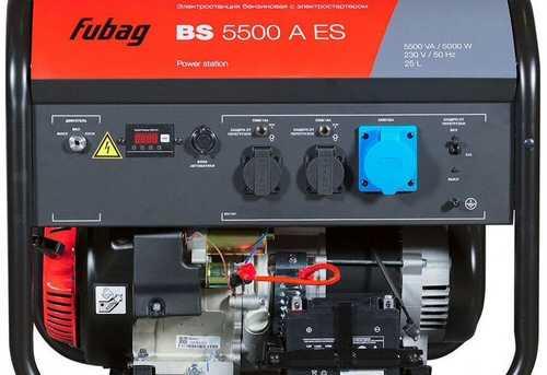 Бензиновый генератор 5 кВт Fubag BS 5500 A ES