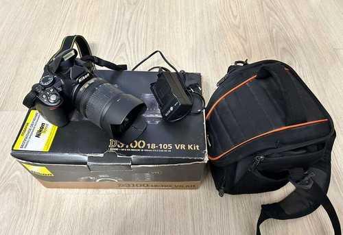 Зеркальная камера Nikon D3100 Kit 18-105mm VR
