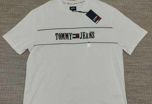 Футболка Tommy Jeans Oversize, белая (Оригинал)