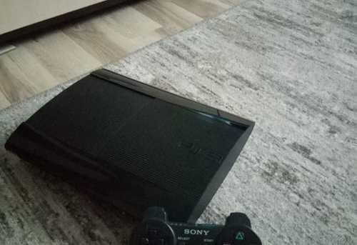 Sony PS3 super slim(500гб) +41 игра и геймпад