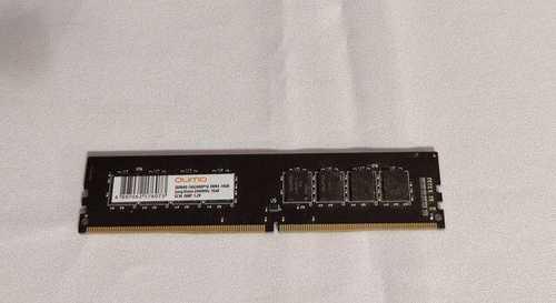 Оперативная память Qumo 16 гб DDR4 2400 мгц