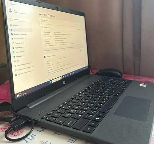 Ноутбук hp laptop 15s-eq1405ur