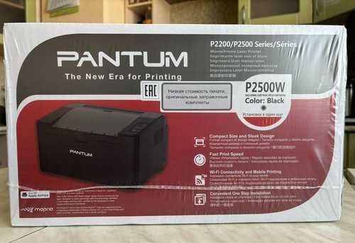 Принтер Pantum лазерный Wi fi новый