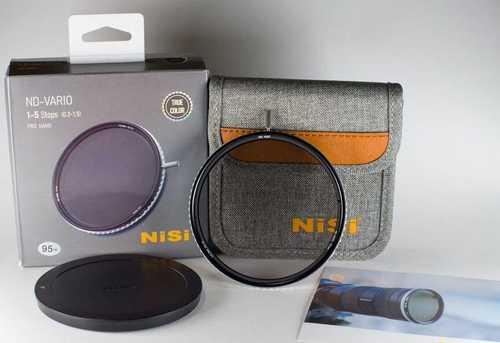 NiSi True Color Pro Nano ND-Vario1-5 Stops (95mm)