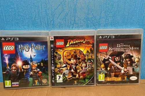 Lego Harry Potter, IndianaJones, пираты ps3