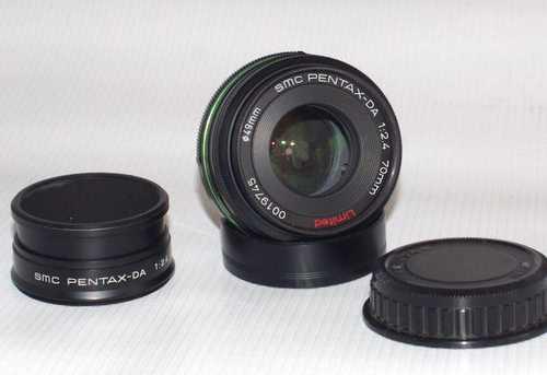 Объектив SMC Pentax DA 1:2.4 70 mm limited