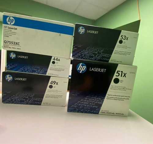 Картридж hp Q7553XC