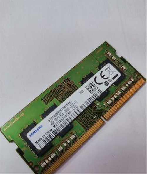 Модуль памяти 4GB Samsung DDR-4 PC2666V SO-dimm (T
