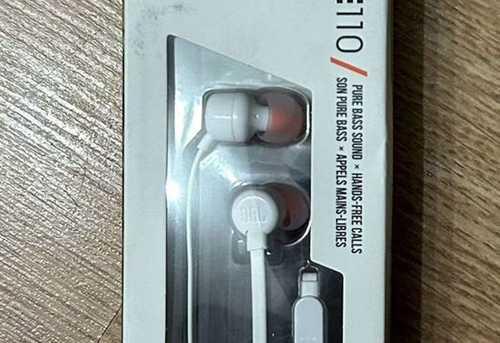 Новые наушники jbl tune110