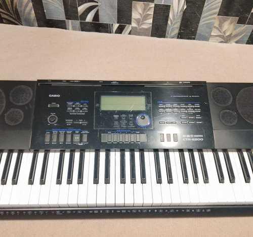 Синтезатор casio ctk 6200