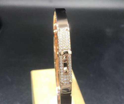 Hermes Kelly браслет 0,22 ct