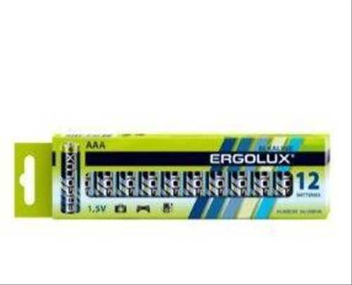 Ergolux LR03 Alkaline BP-12 (LR03 BP-12, батарейка