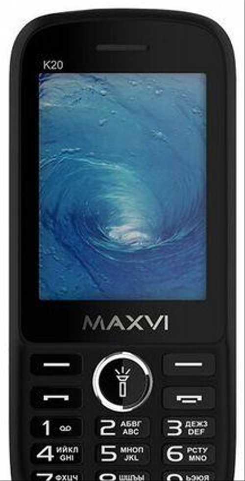 Телефон Maxvi K20 (B), Черный