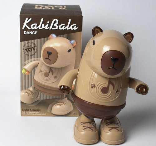 Капибара игрушка, танцует, поёт, светится