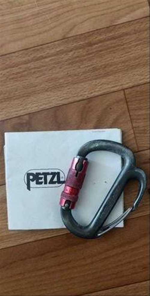 Карабин petzl freino бу