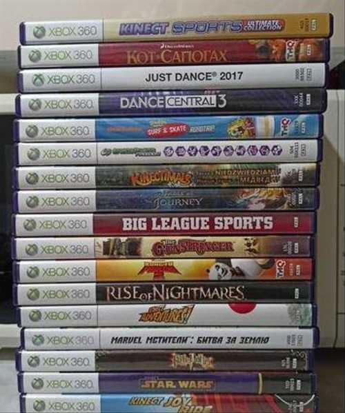 Игры на Xbox 360 для Kinect