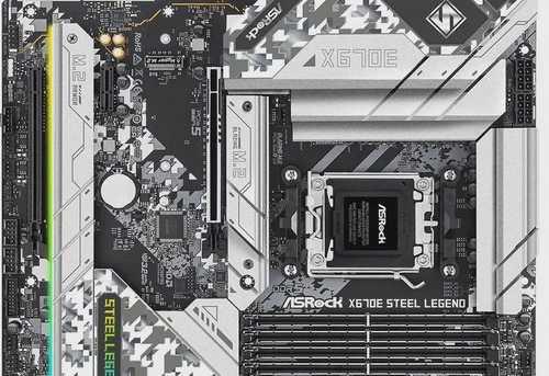 Материнская плата Asrock X670E steel legend Socket