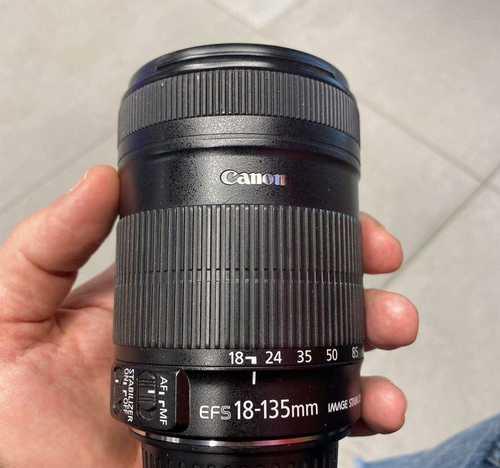 Объектив canon 18 135 is со стабом