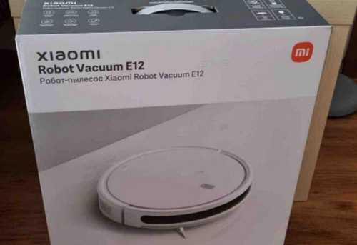 Робот-пылесос Xiaomi Robot Vacuum E12 белый