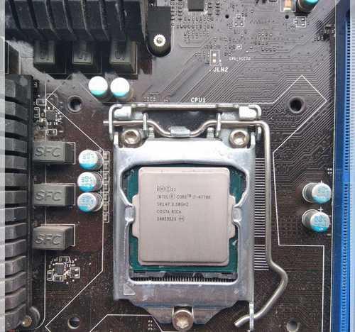 Intel Core i7 4770k + MSI B85-G43 + 16gb RAM