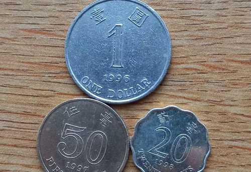 Монеты гонконга
