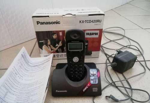 Телефон dect Panasonic KX-TCD420RU