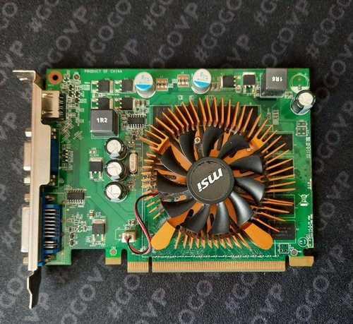 Видеокарта PCI-E MSI Nvidia GeForce GT 220 512MB D