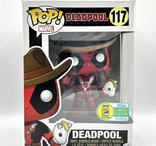 Funko Pop Deadpool 117 Comic Con 2016 Exclusive