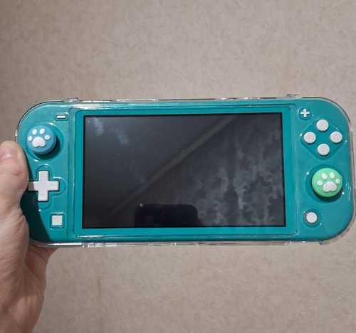 Nintendo switch lite с играми не прошитая