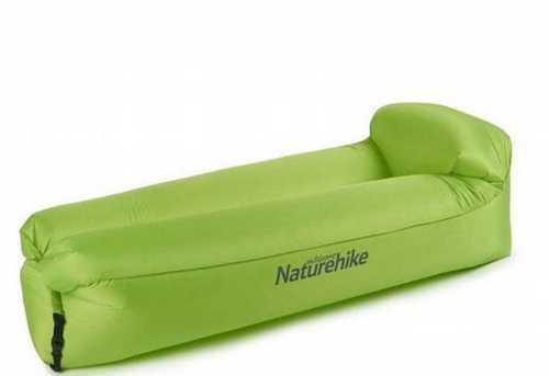Софа Naturehike двухъярусная с подушкой, зелёная
