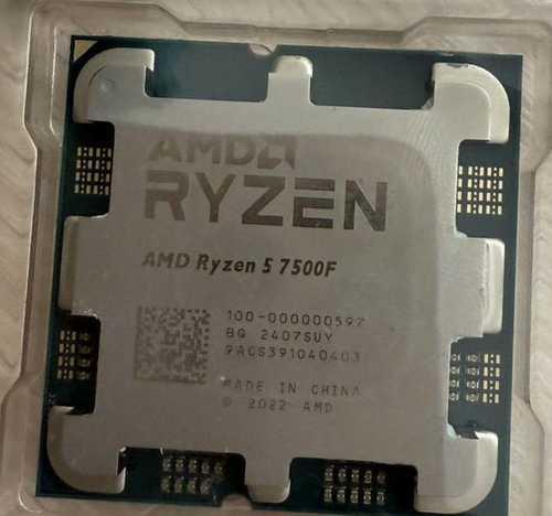 Процессор amd ryzen 5 7500f oem