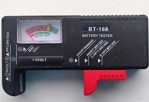 BT-168 тестер батареек