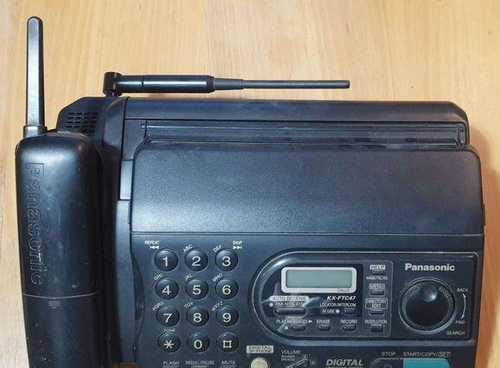 Радиотелефон Panasonic с функцией факса