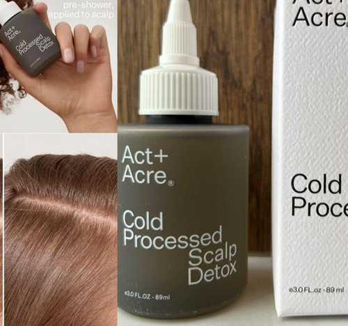 Act + Acre Scalp Detox Oil масло для кожи головы