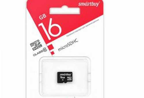 Карта памяти microsdhc 16Gb SmartBuy, LE, Class10