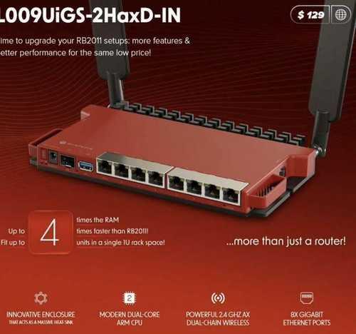 MikroTik L009UiGS-2HaxD-IN