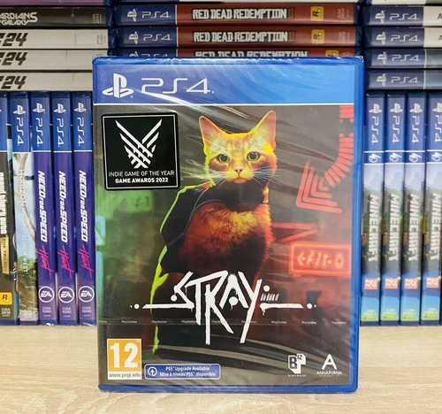 Новый - stray ps4 диск