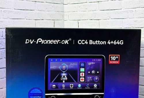 Магнитола Dv-Pioneer.Ok CC4 Button 4+64Gb