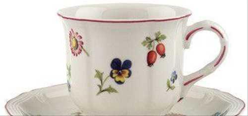 Чашка с блюдцем Villeroy Boch Petite Fleur, 2шт