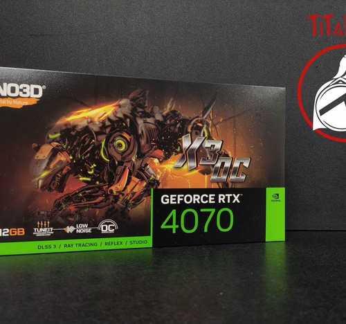 NEW Inno3d RTX 4070 X3 OC 12gb /Обмен/Гарантия