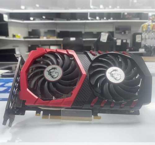 Видеокарта MSI GTX 1050 TI gaming X 4G 4096 мб/пп