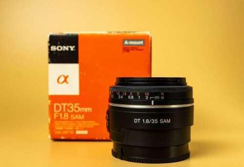 Sony DT 35 mm f/1.8 SAM (SAL35F18)