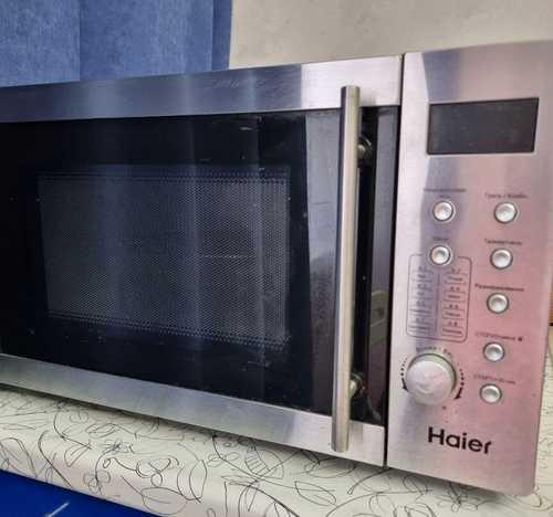 Микроволновая печь с грилем Haier HMX-DG259X