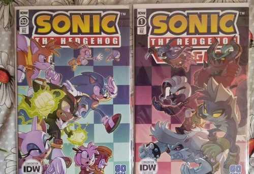 Sonic the hedgehog IDW эксклюзив