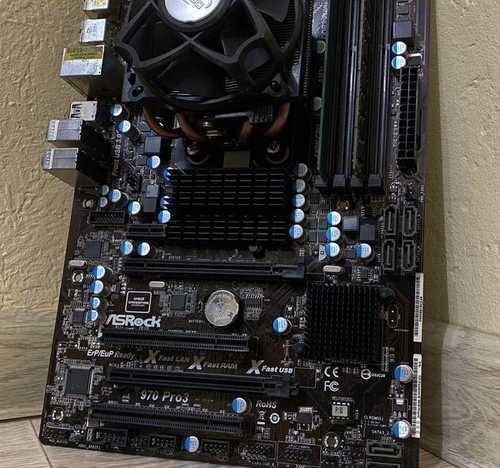 Комплект Asrock 970 Pro3