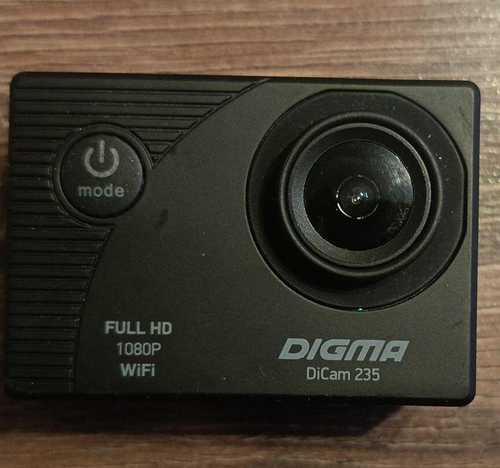 Экшн камера digma dicam 235