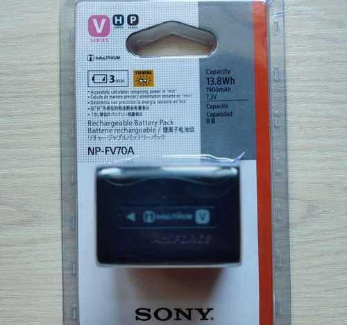 Sony NP-FV70A Новый, в заводской упаковке