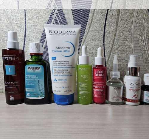 Уходовая косметика для лица и волос bioderma