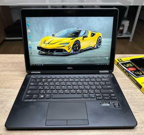 Сенсорный Dell Latitude 12.5 IPS, intel i5